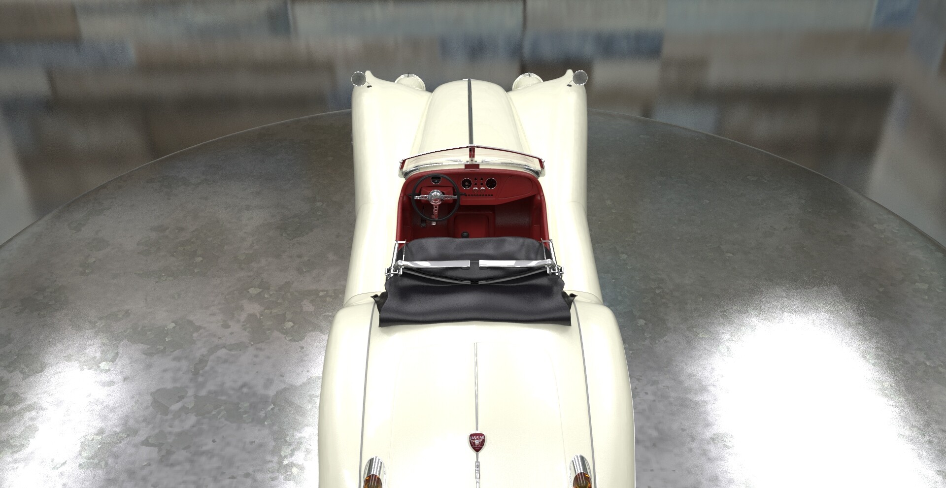 Narinder Singh - Jaguar 3D car model || Autodesk Maya || Keyshot