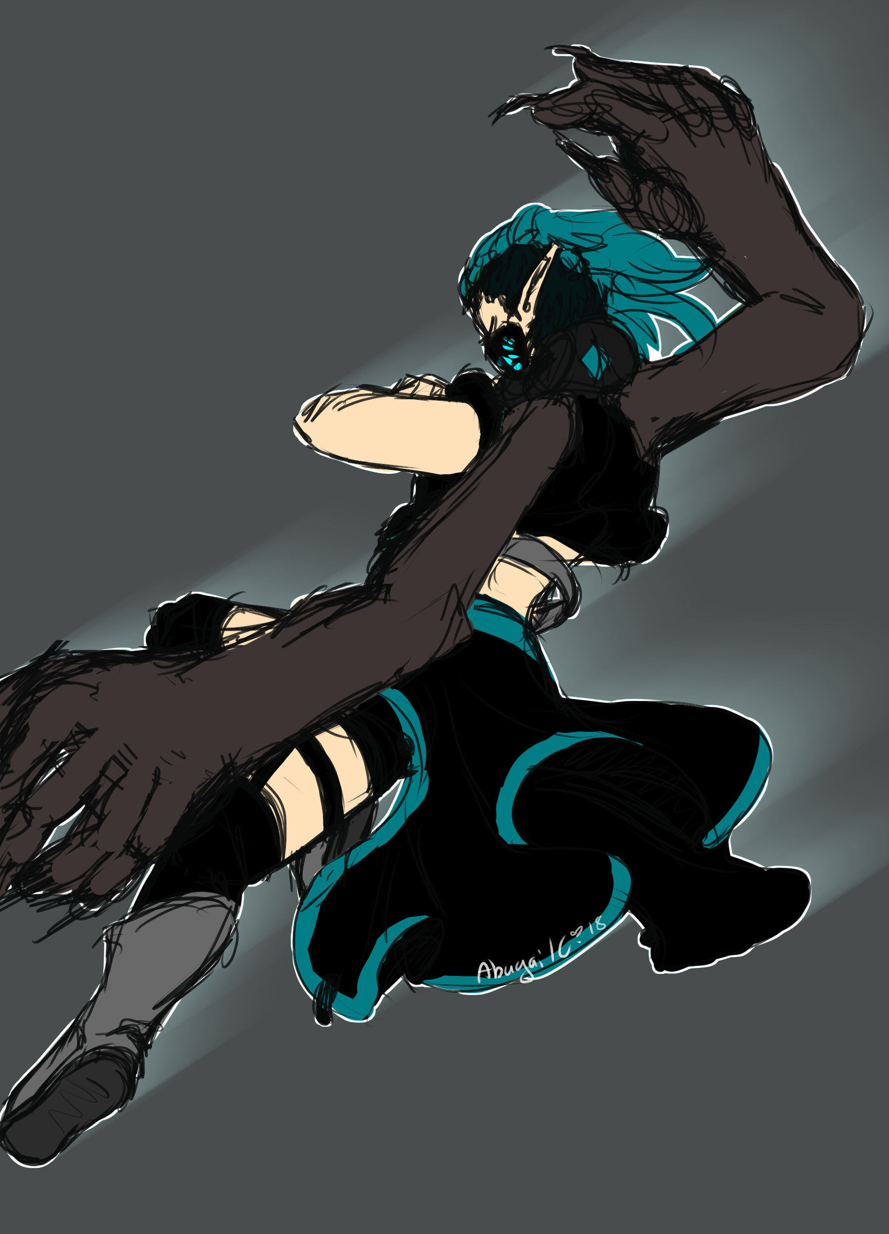 Abagail Crangle - Fantasy sketches