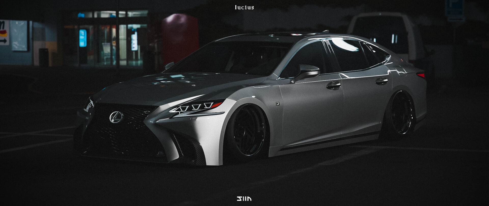 ArtStation - LEXUS - LS500
