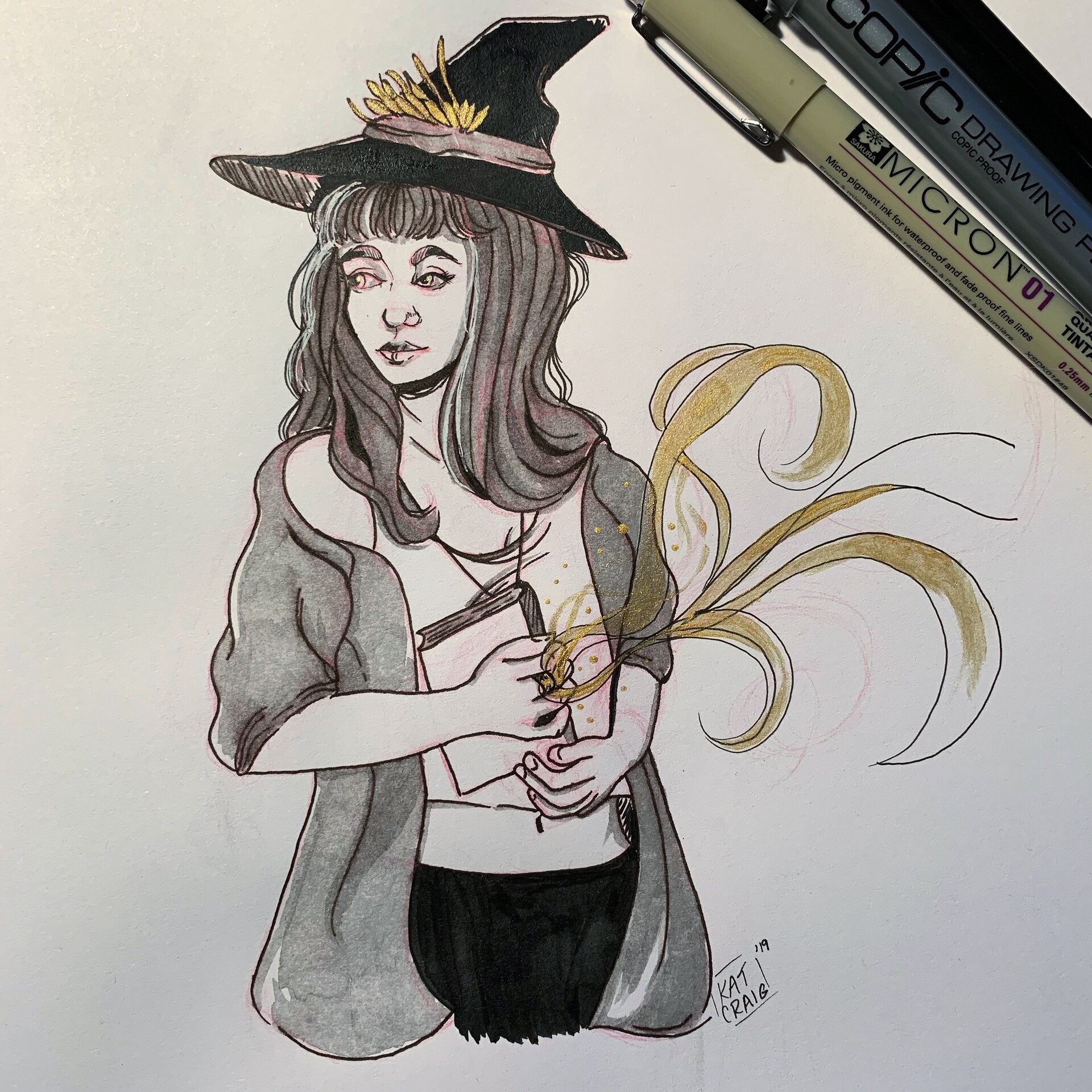 Kat Craig - Inktober Week 1