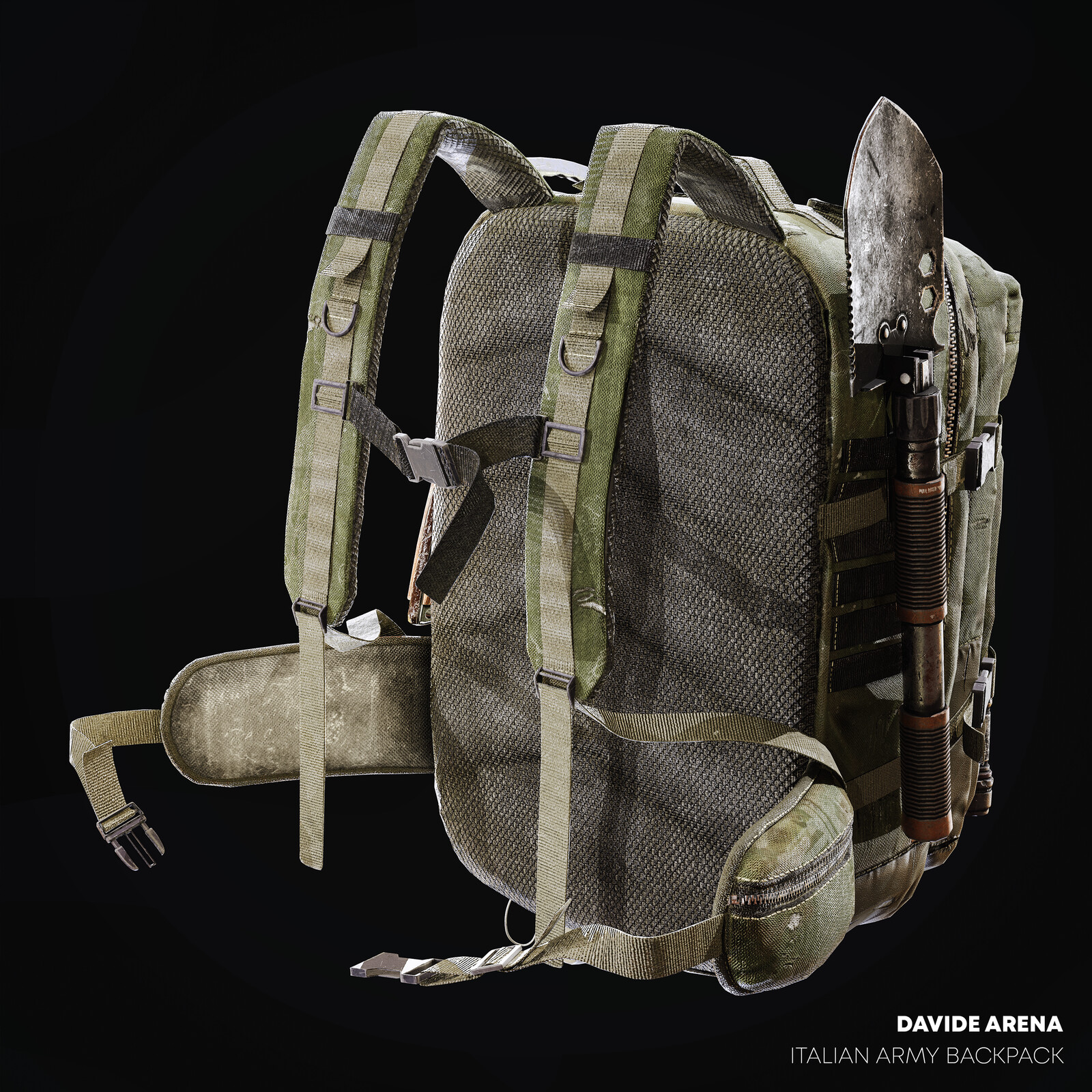 Davide Arena - Italian Army Backpack