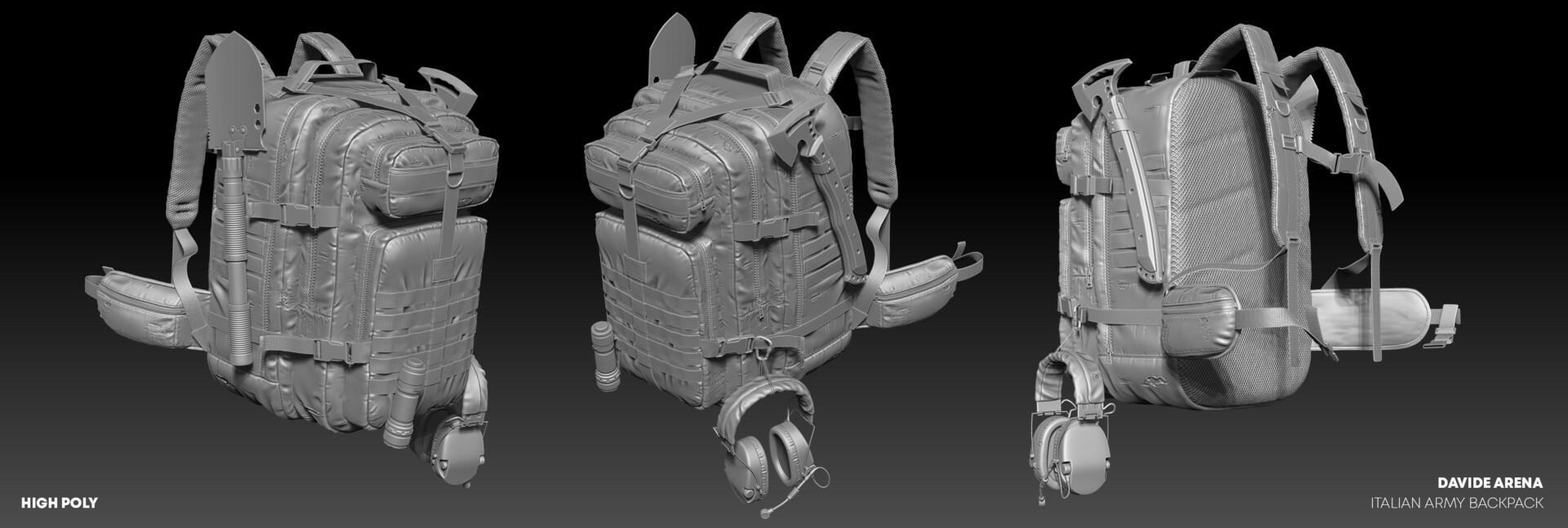 Davide Arena - Italian Army Backpack