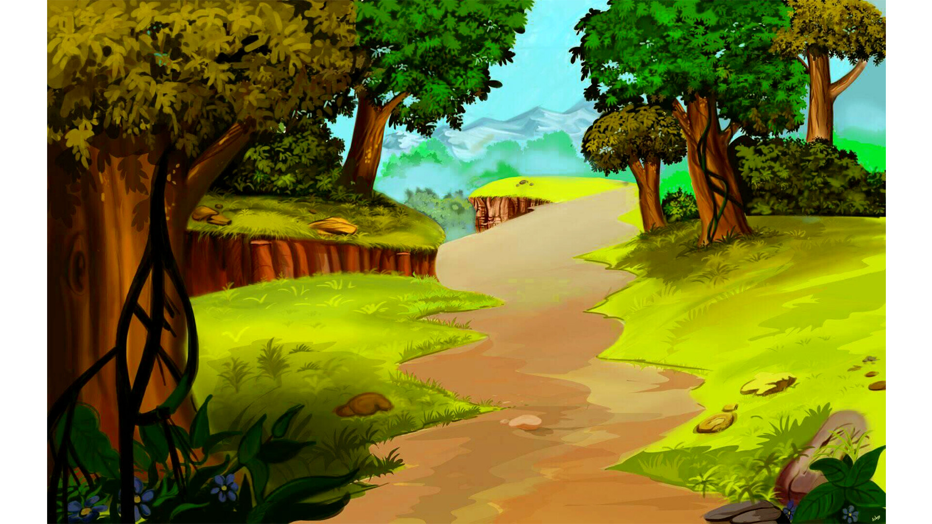 ArtStation - 2D DIGITAL BG