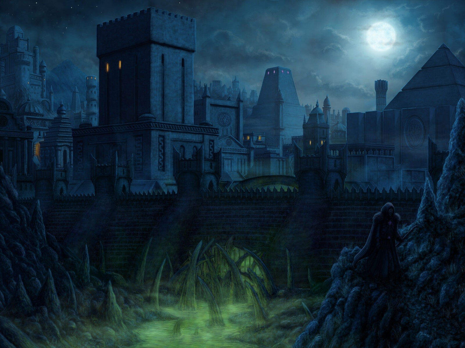 Artstation The City Of Asshai