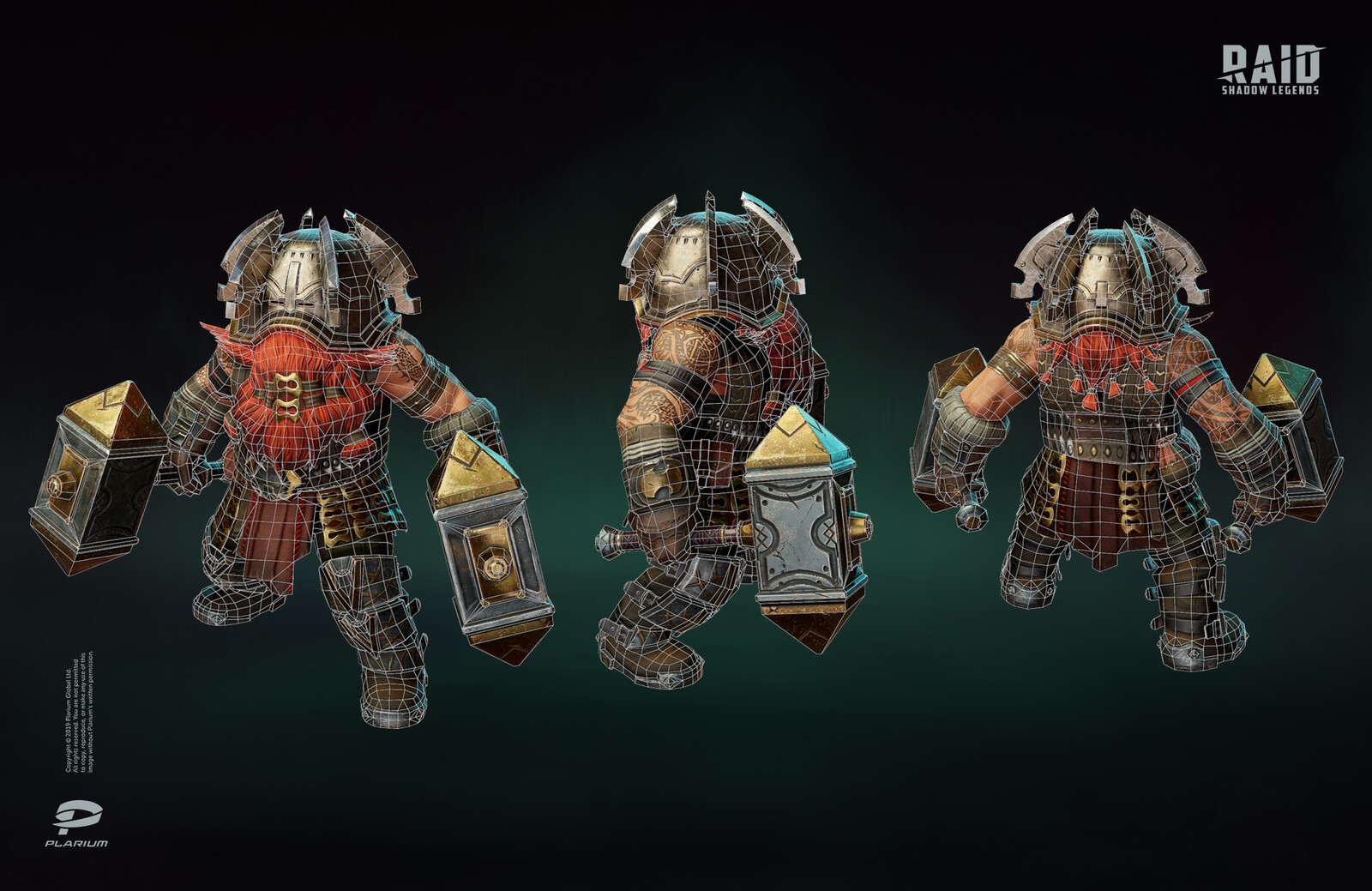 Artem Shupa-Dubrova - Dwarf Rock Breaker — Raid: Shadow Legends