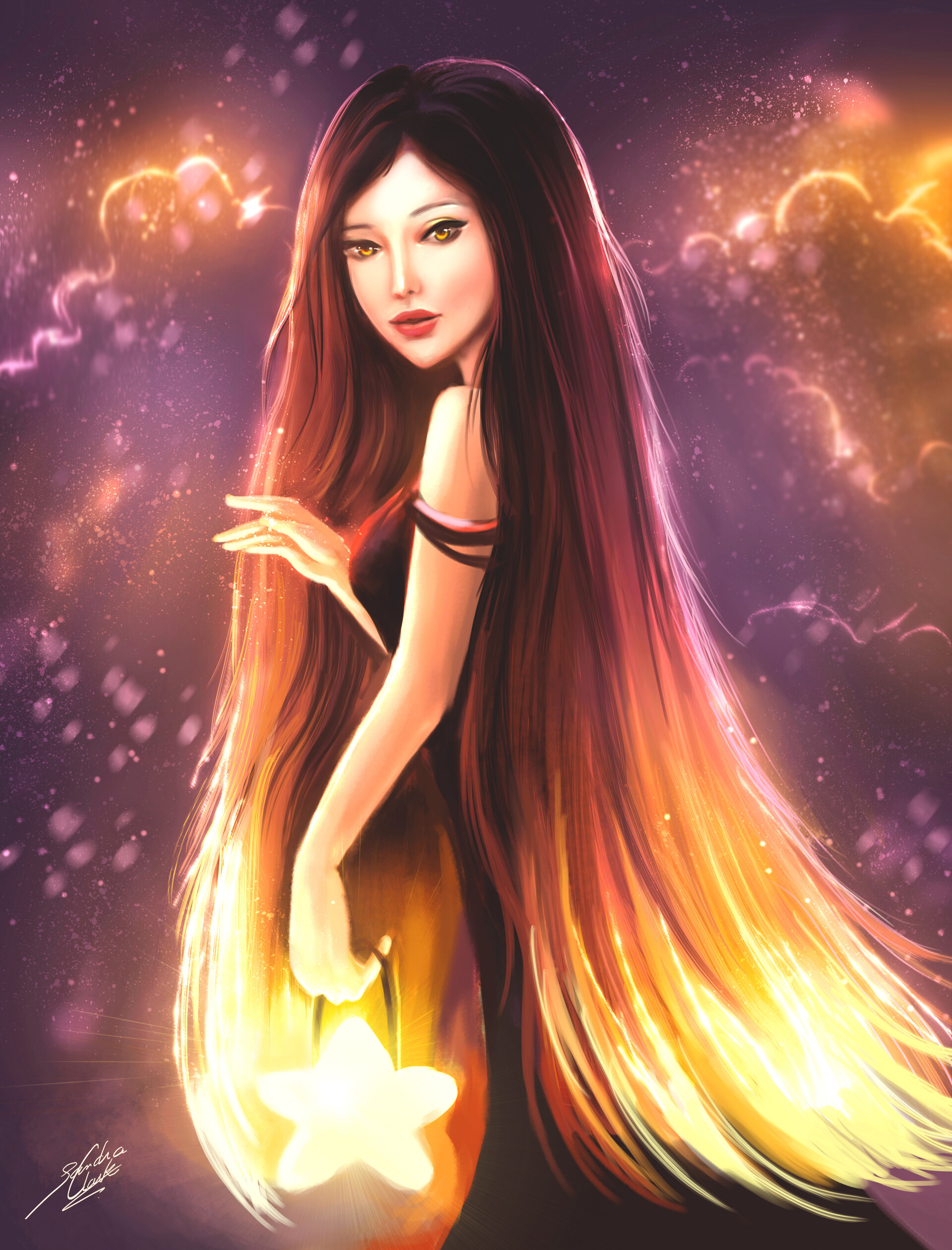 ArtStation - Starlight Beauty by Sandra Clark