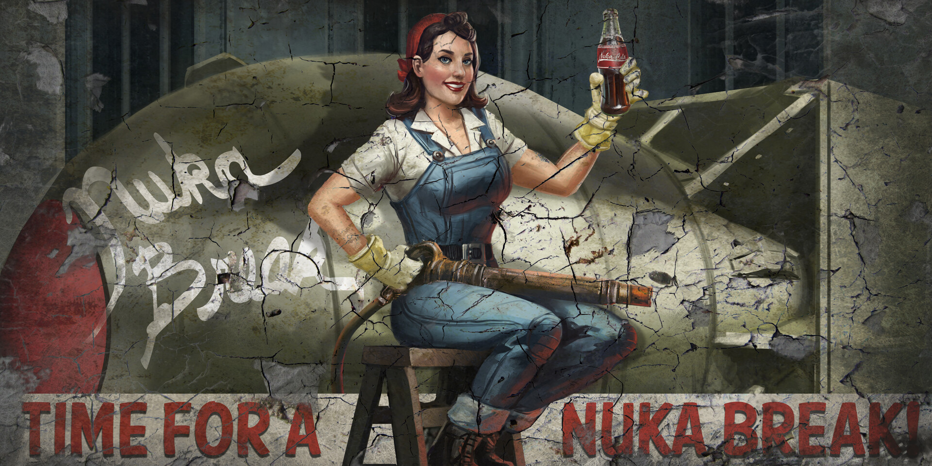 ArtStation - Capital Wasteland Nuka Break Billboard