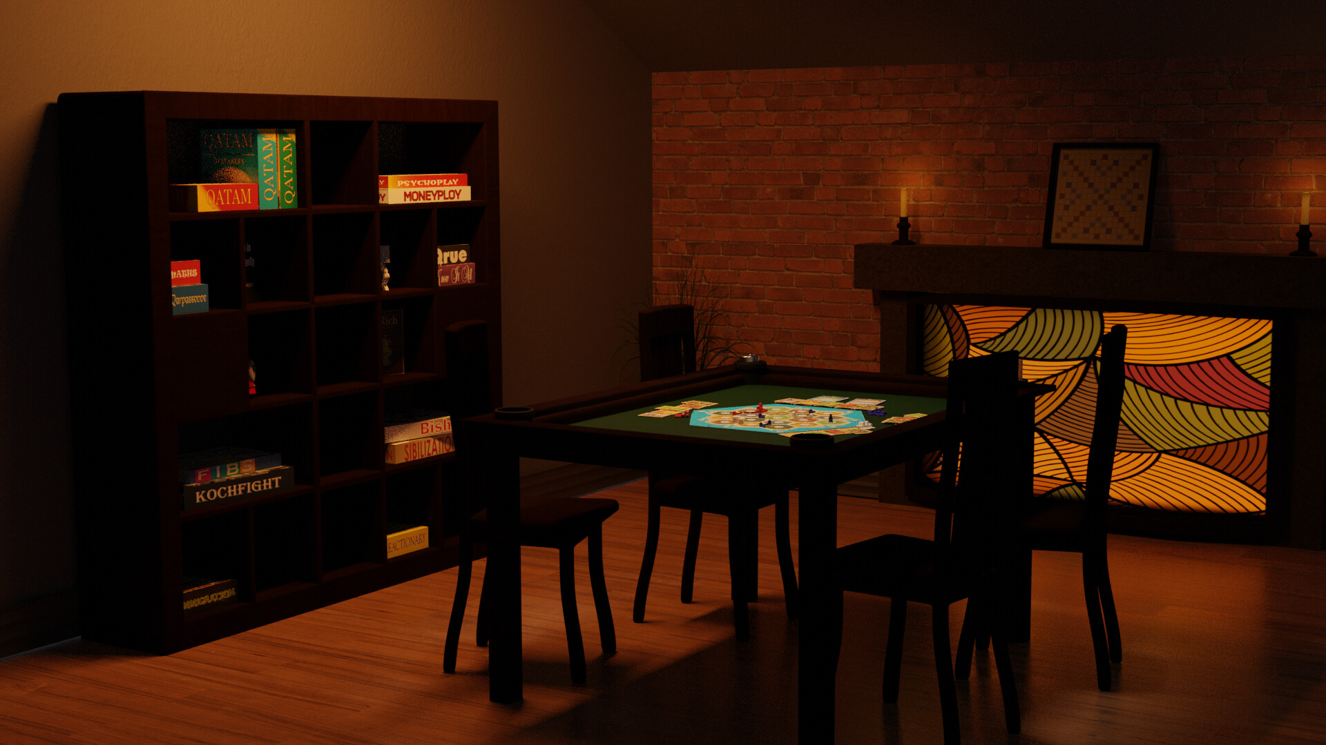 ArtStation - Generic Game Room