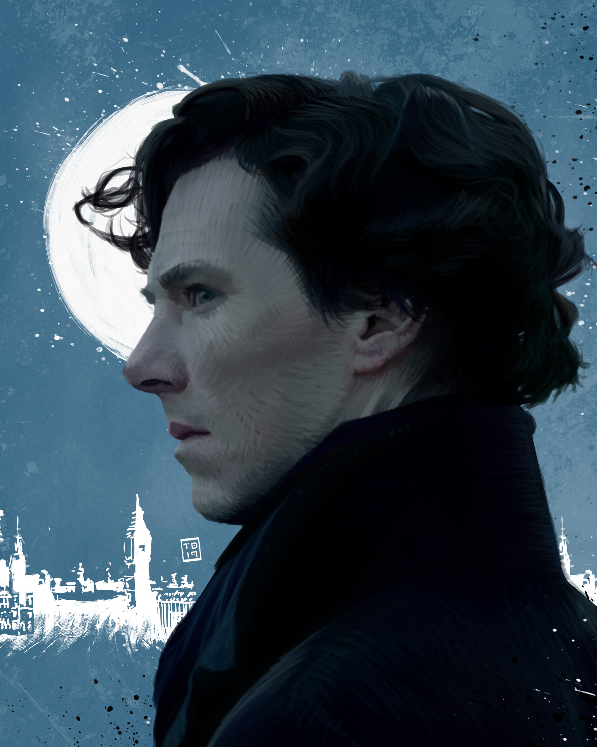 sherlock side profile