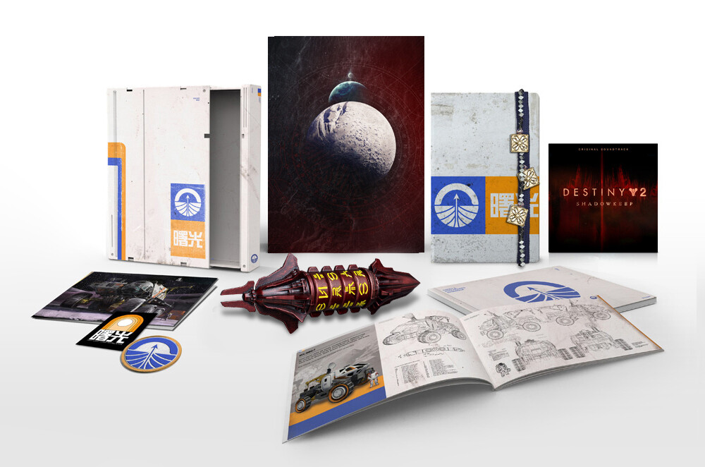 ArtStation - Destiny 2: Shadowkeep Collector's Edition Booklet Renders