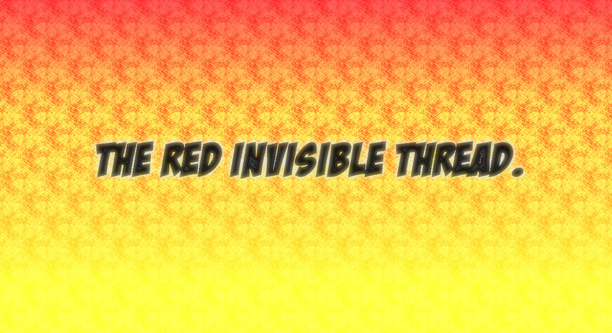 ArtStation - The Red Invisible Thread