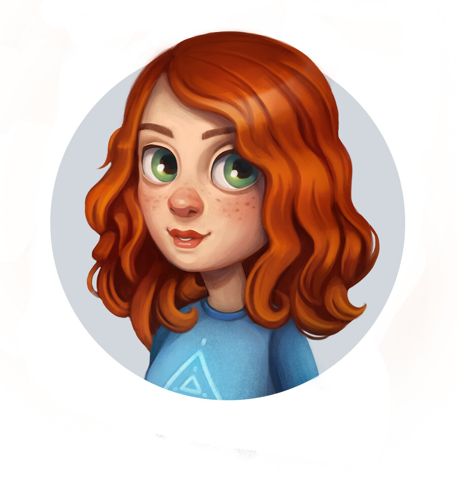 ArtStation - Self-portrait avatar