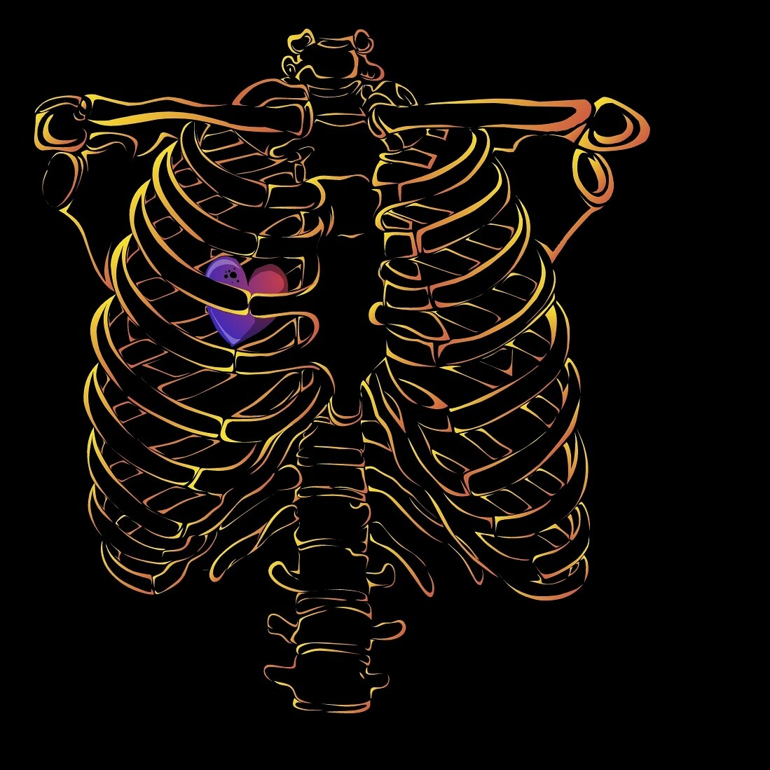 ArtStation - Caged heart.