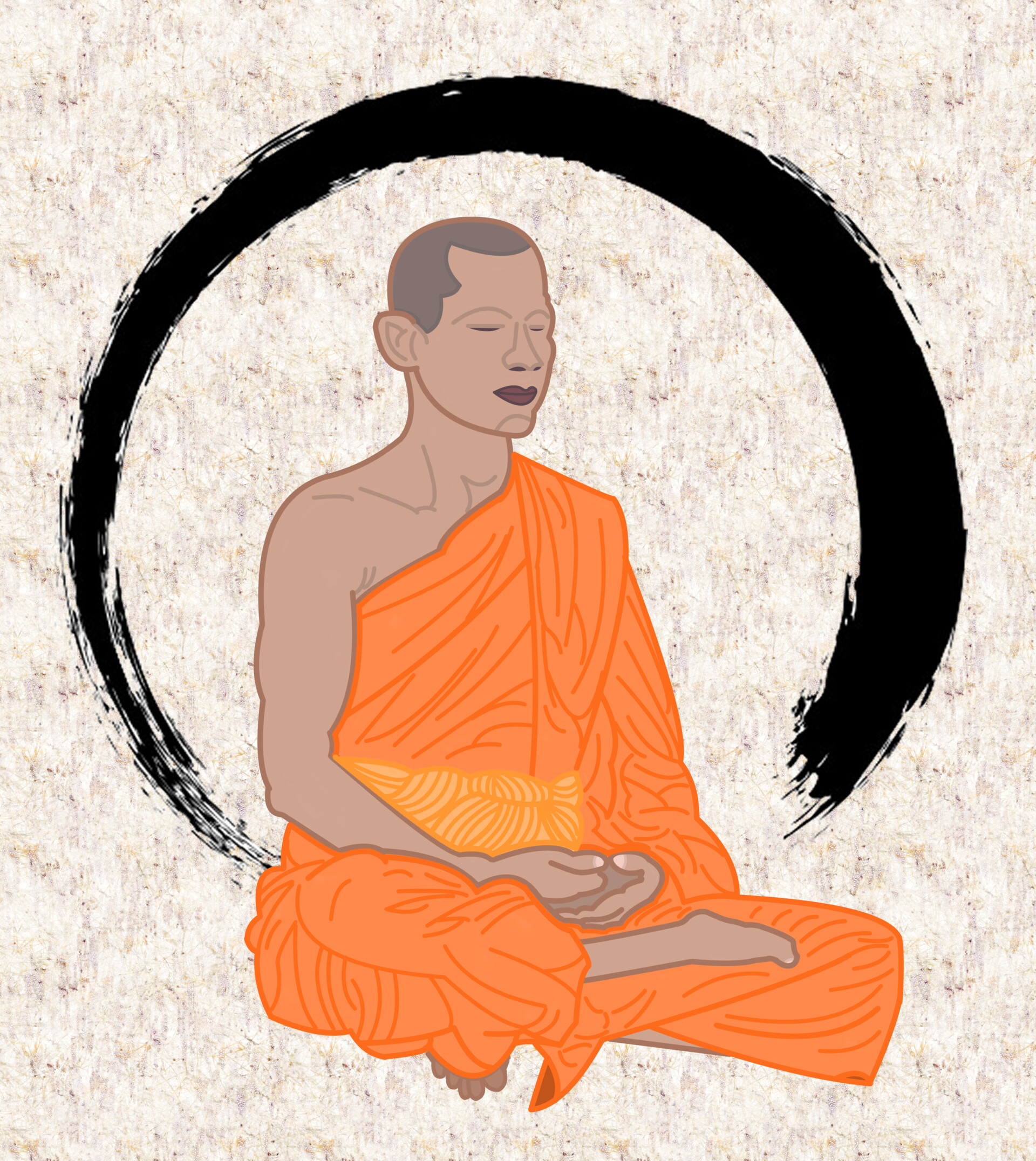 ArtStation - Peace, calm mind, zen