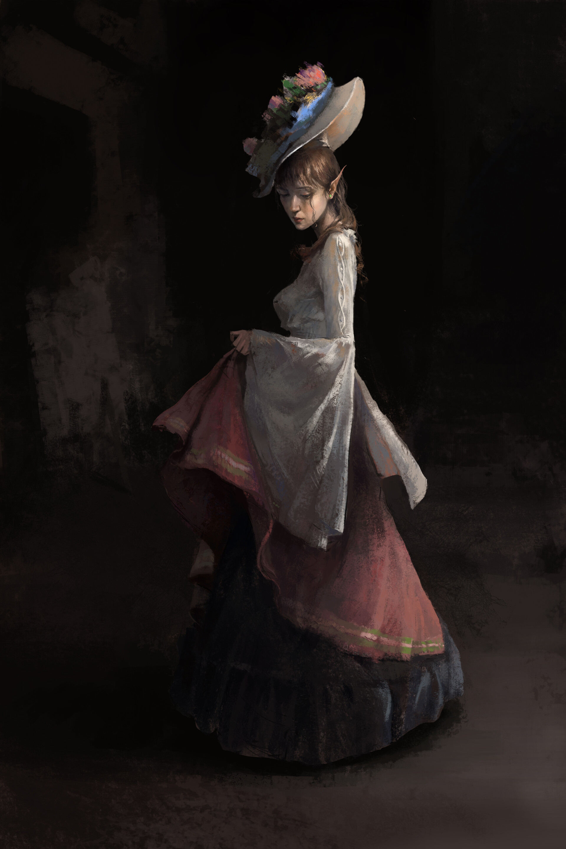 ArtStation - Elf girl