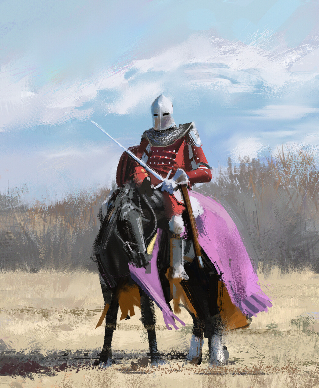 ArtStation - Knight study
