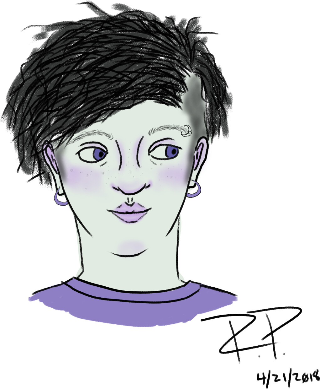 ArtStation - Self-Portrait Progression