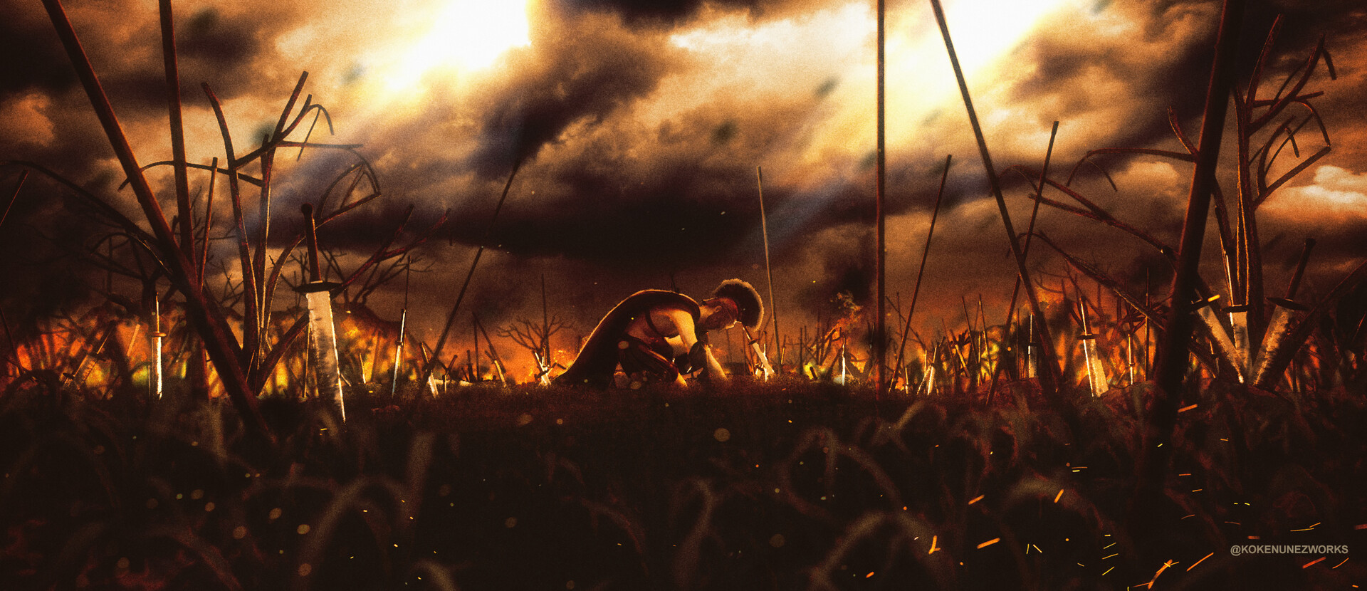 ArtStation - Fields of War (2019), Koke Nunez