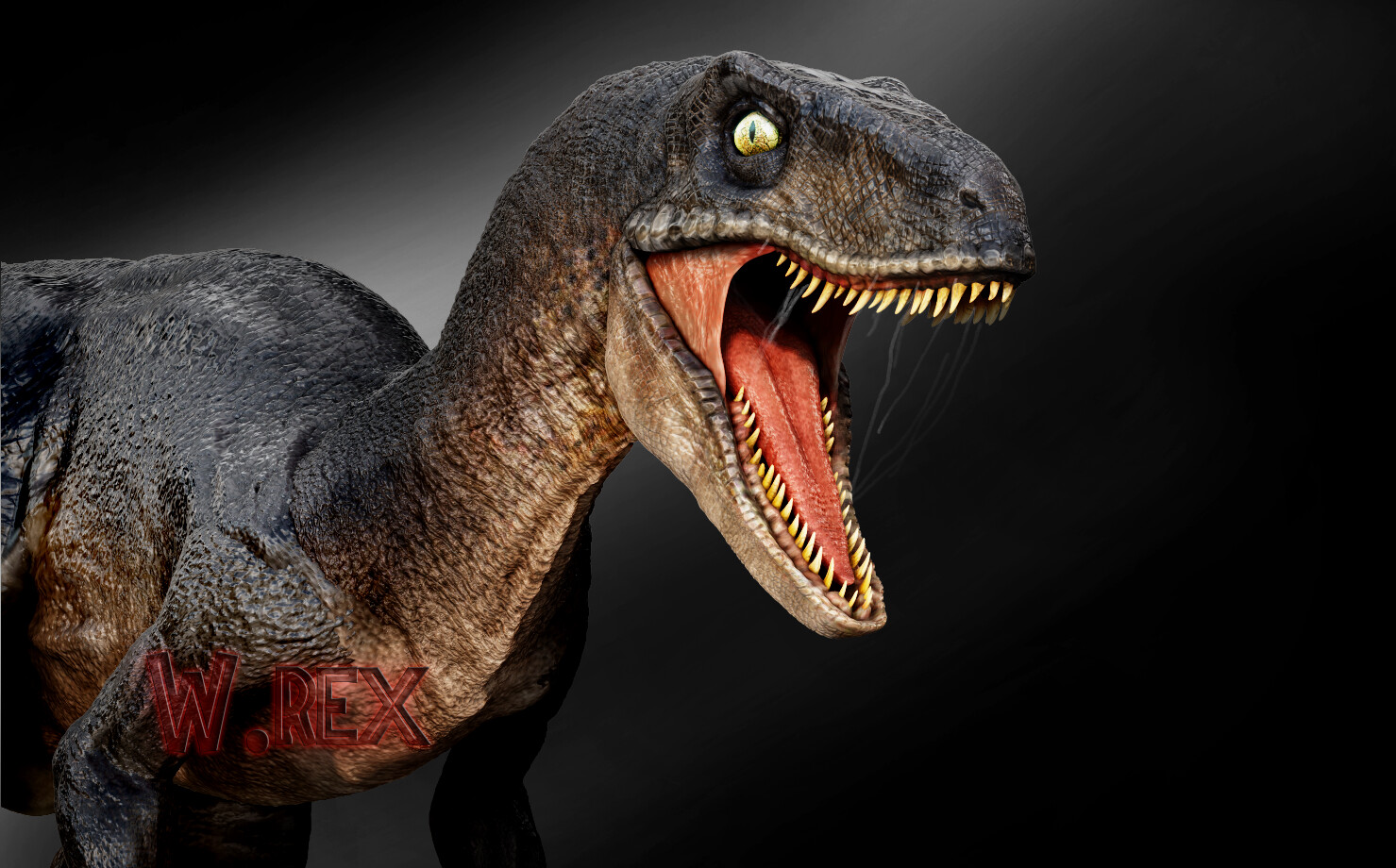 ArtStation - Raptor Jurassic park