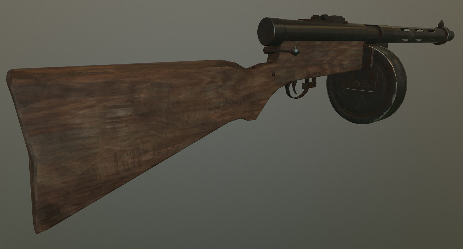 ArtStation - Suomi KP-31 Model