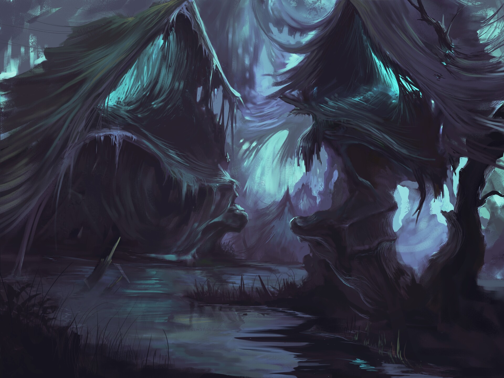 ArtStation - swamp.