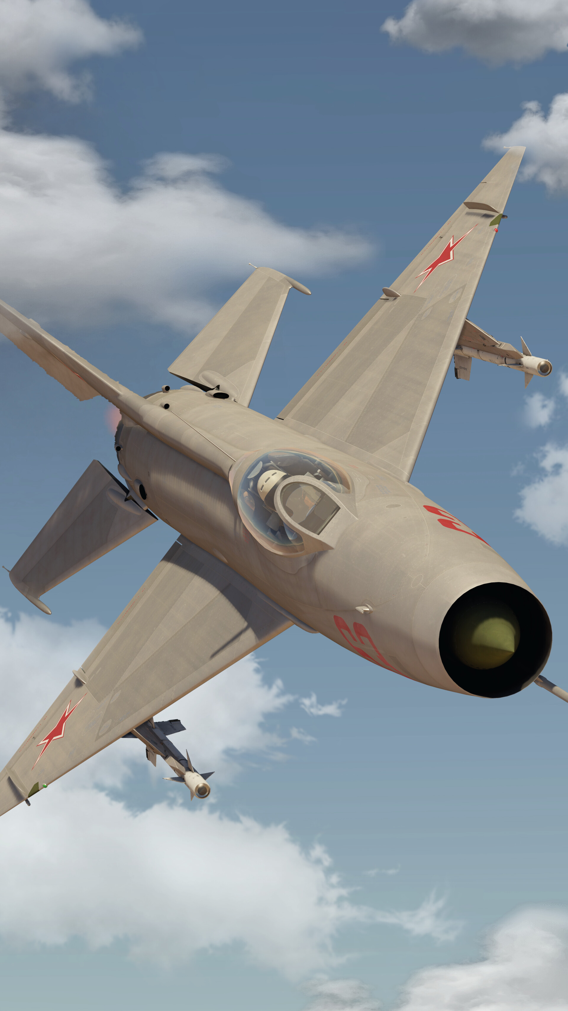 ArtStation - Mig-21 F13 Red 63