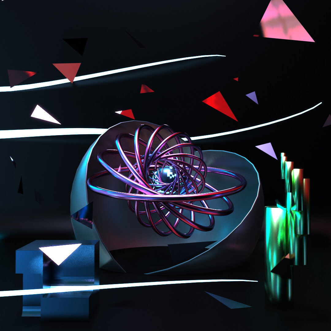 ArtStation - Loops (Abstract) - Eevee Render