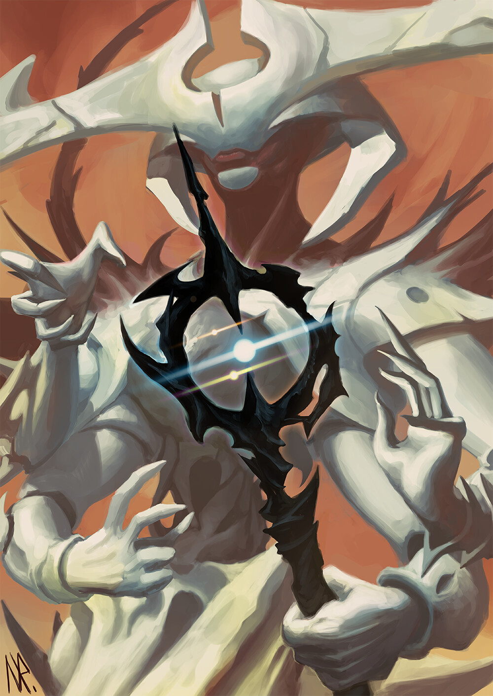 ArtStation - Phyrexian Sol Ring, Thomas Ricci