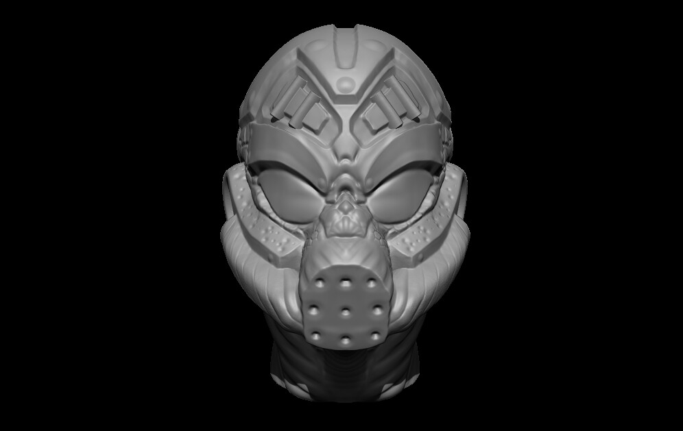 ArtStation - Alien Head sculpt...