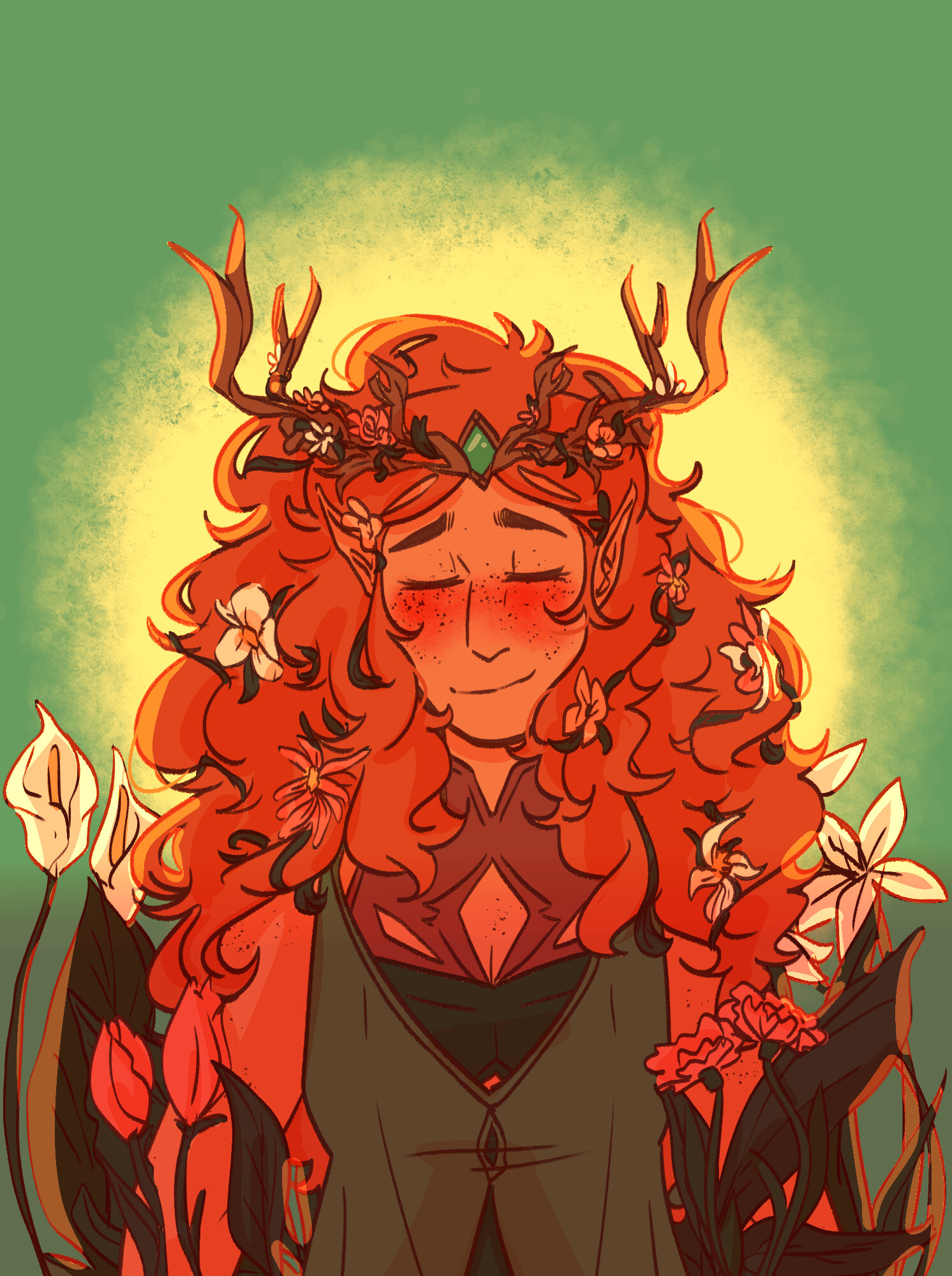 ArtStation - critical role fanart (keyleth)