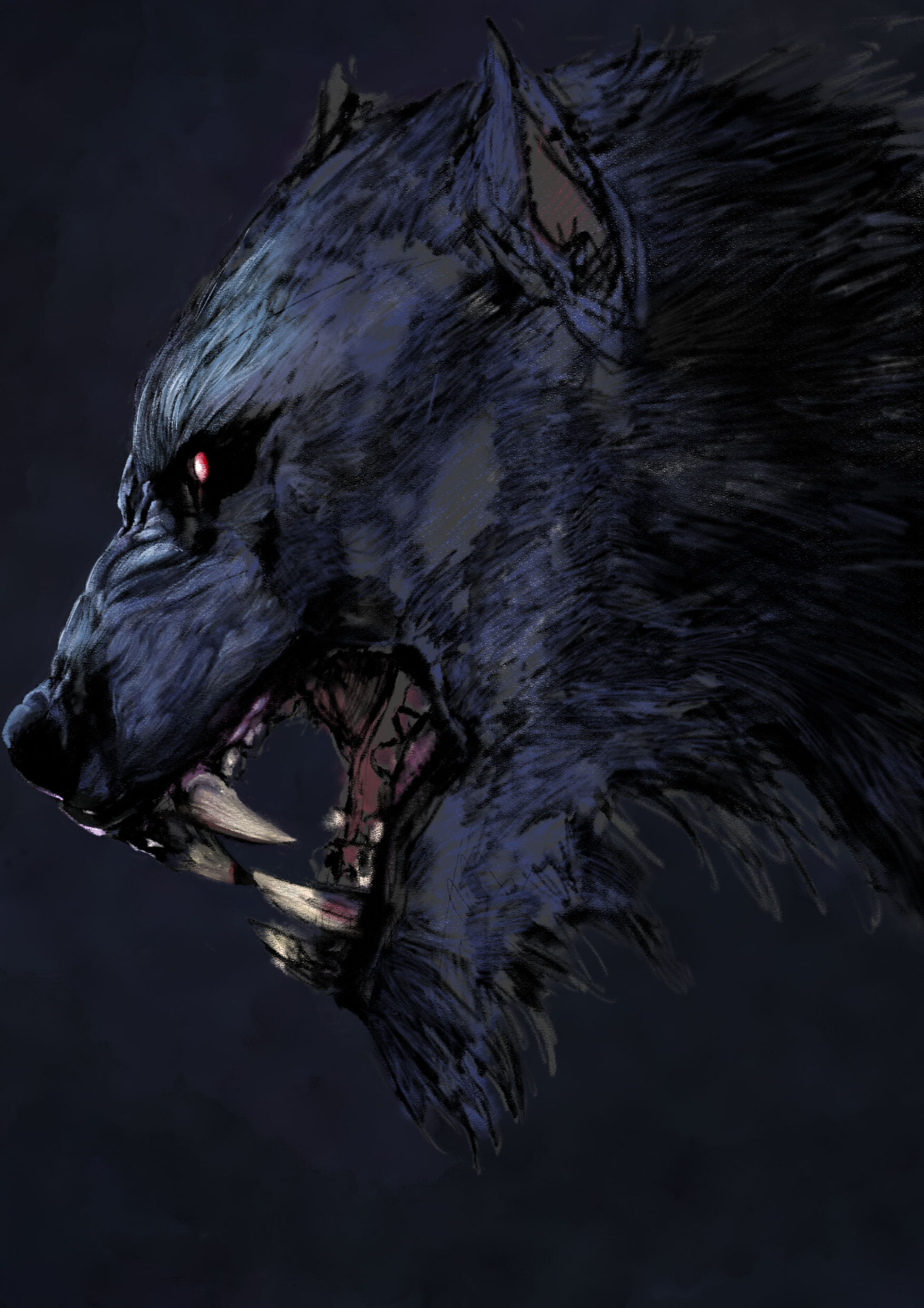 ArtStation - werewolf apocalypse earthblood