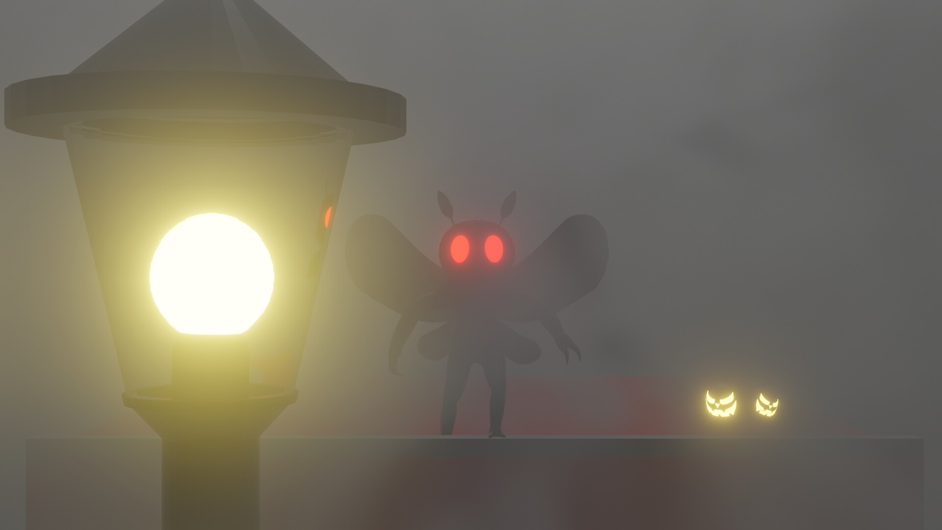 ArtStation - Mothman Scene