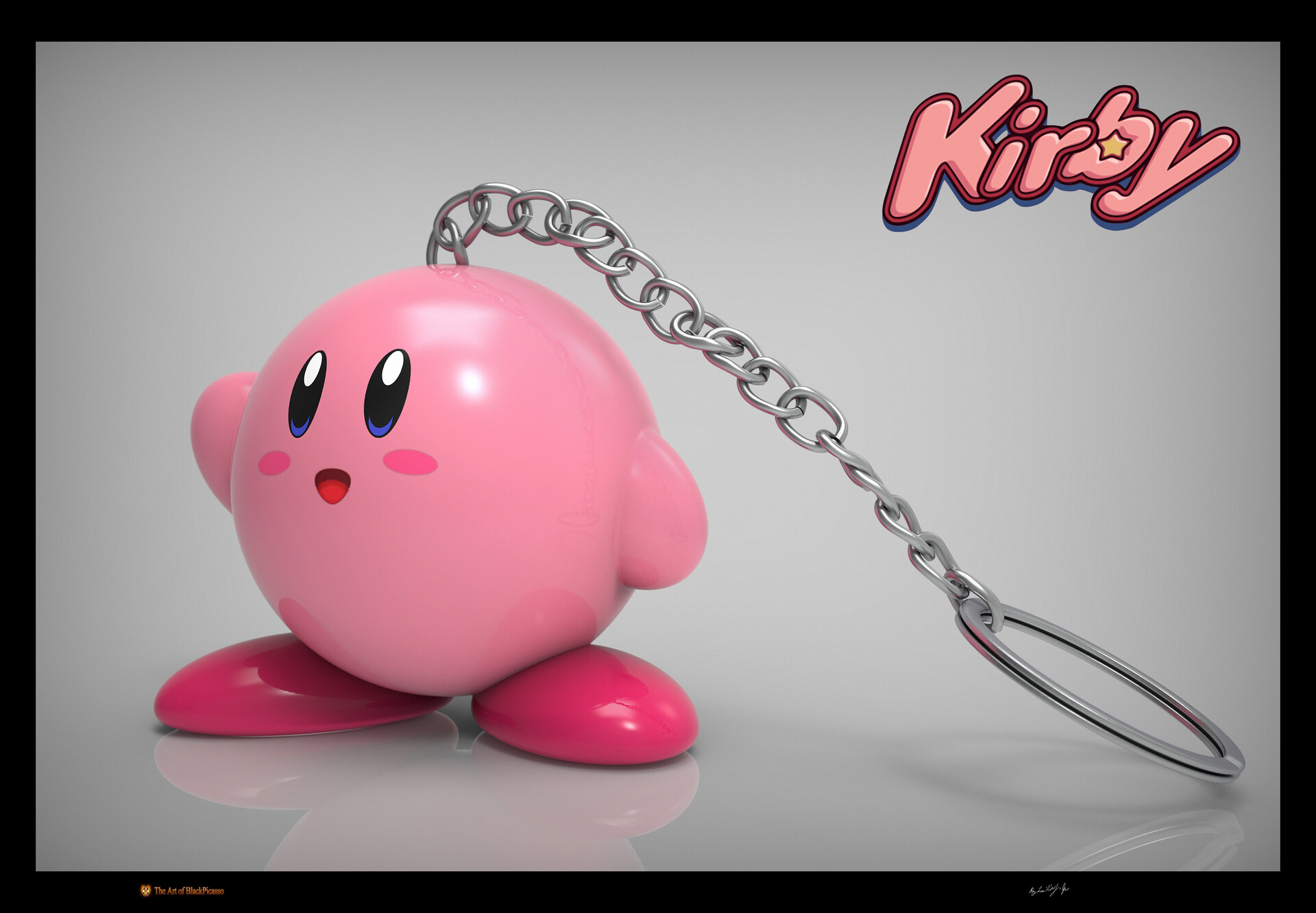 ArtStation - Kirby Keychain