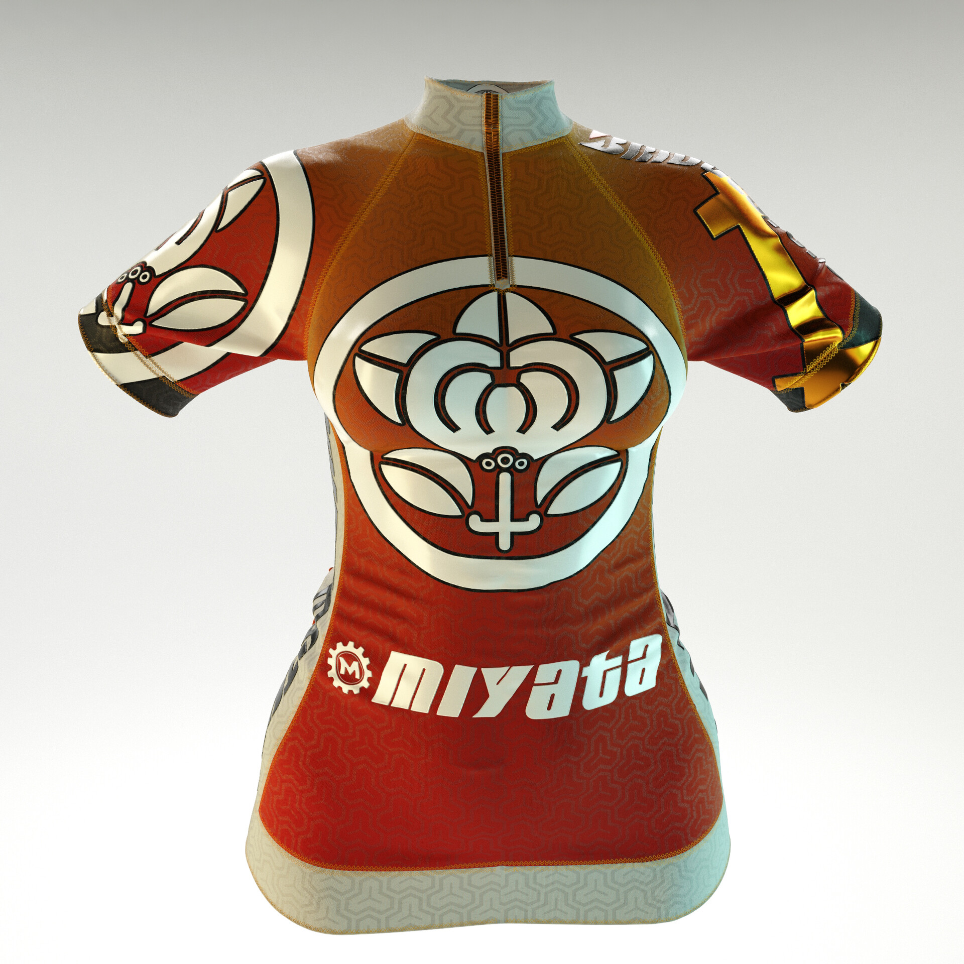 Christopher Gough - Cycling Clothes Ii Samurai Team.