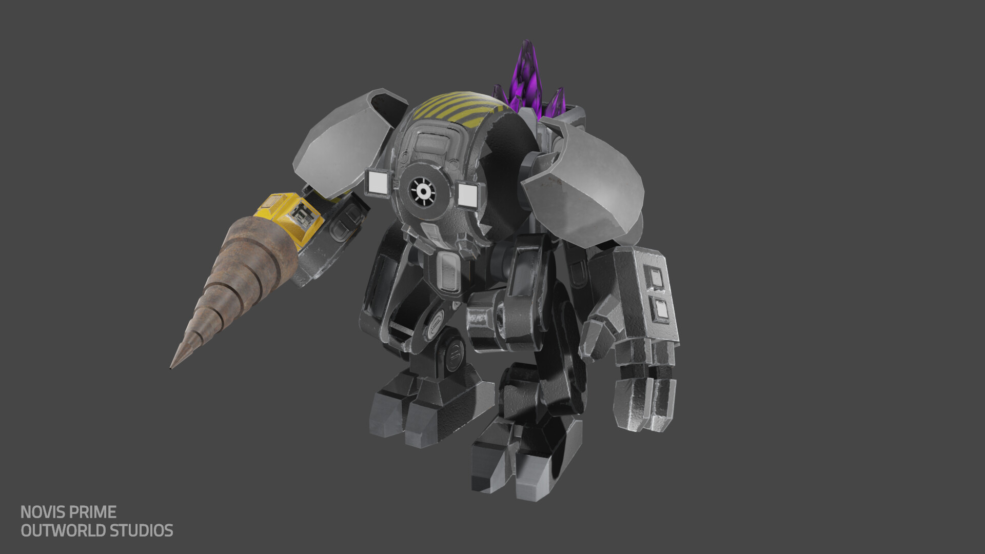 ArtStation - Novis Prime - Mining Bot