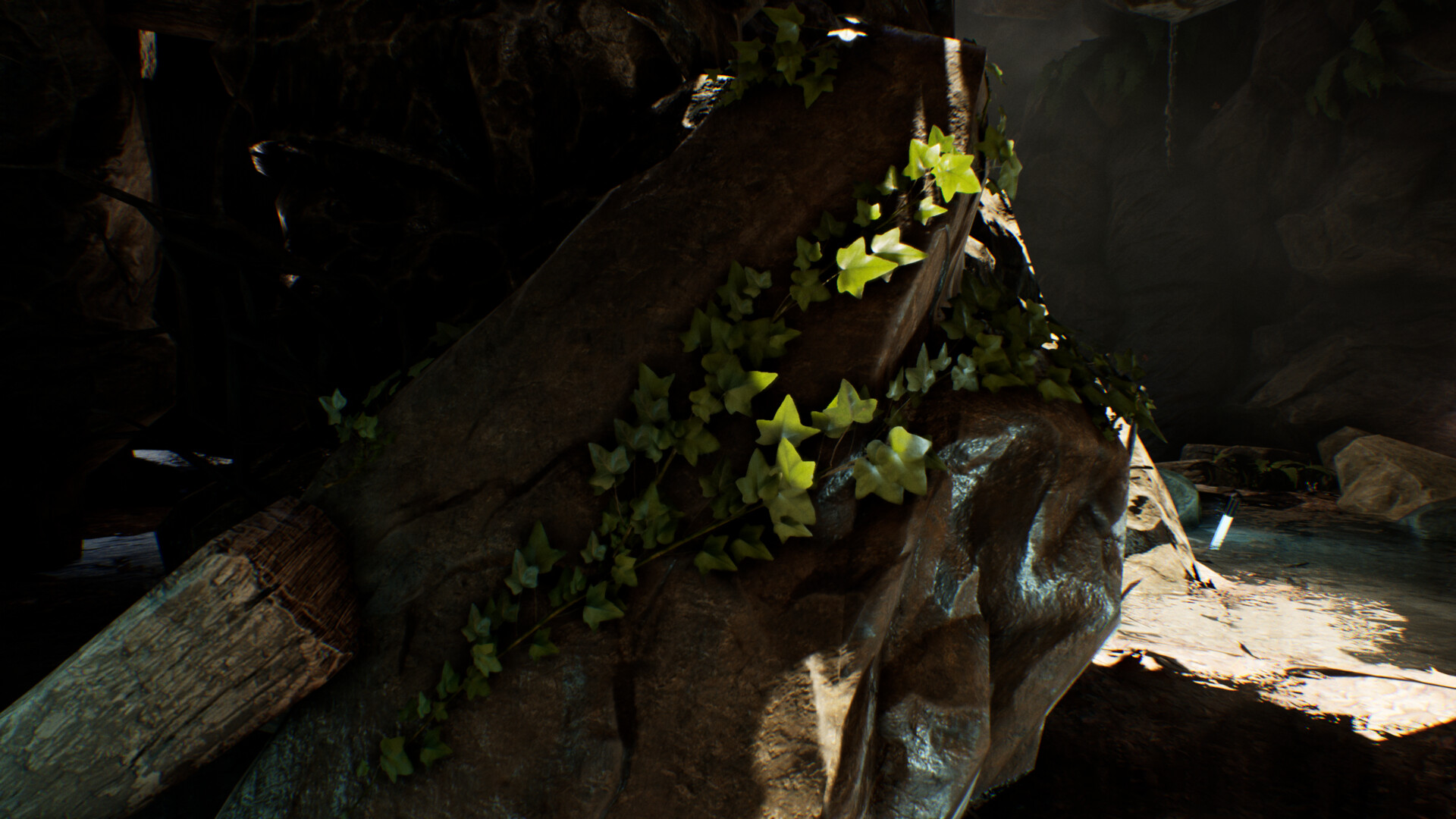 Jakub Ziaja - Procedural Ivy - UE4