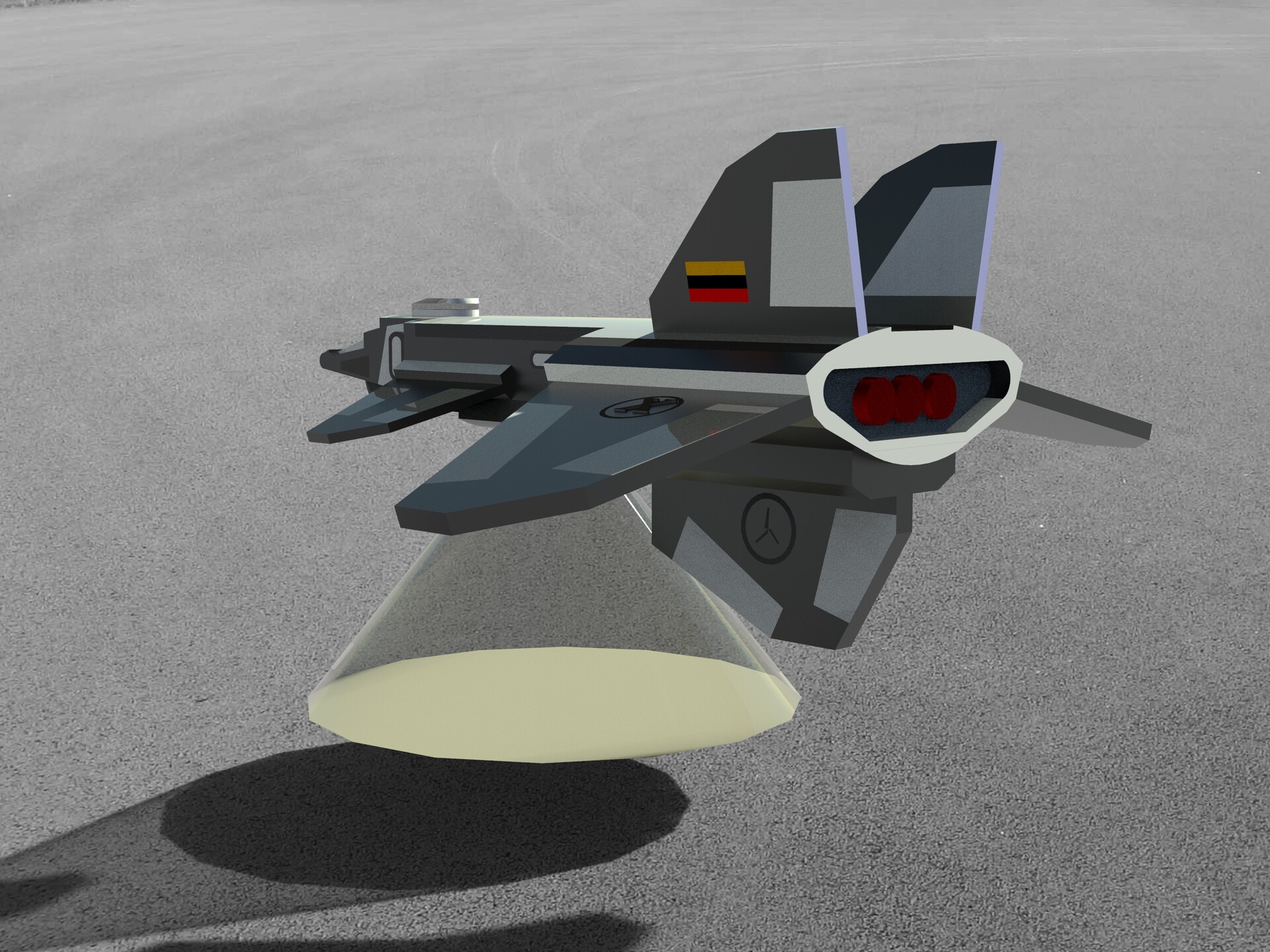 ArtStation - spy space ship