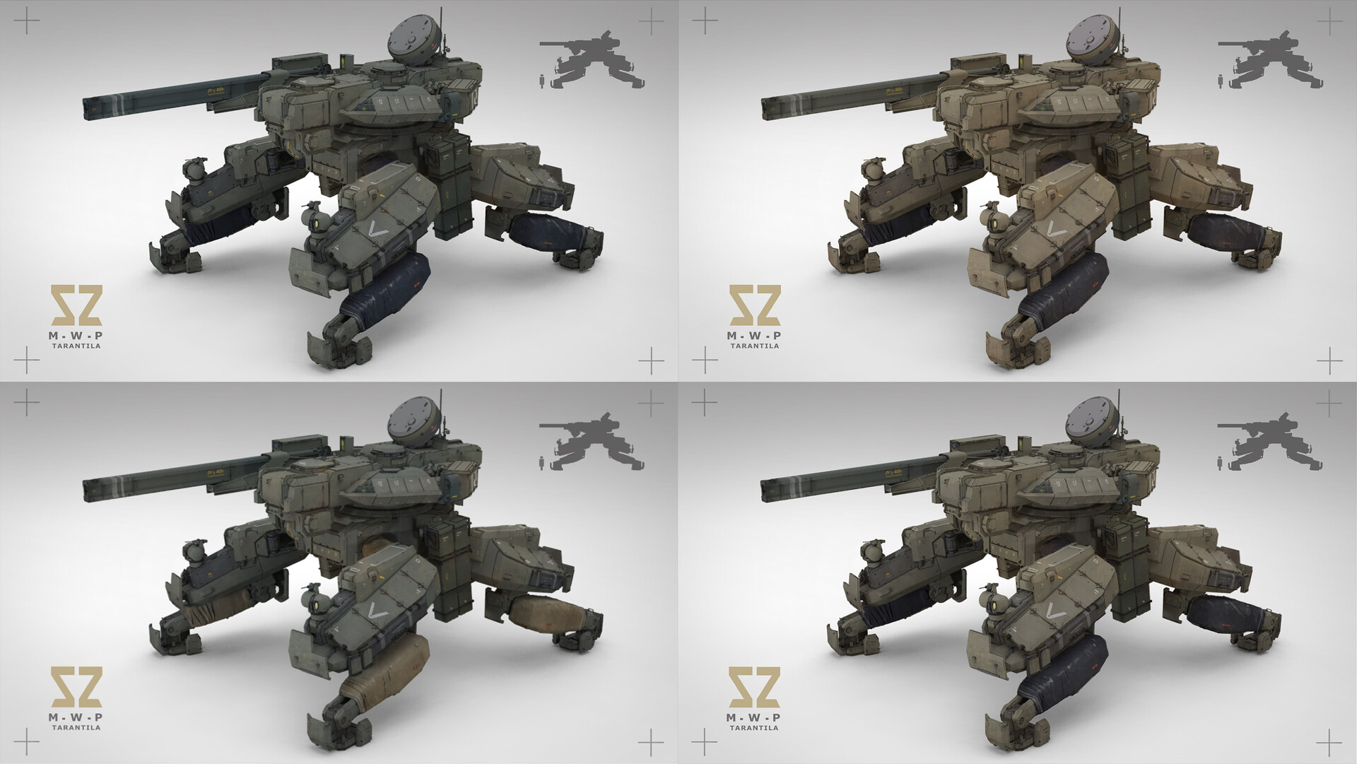 Tian Qi - Heavy Mobile Weapon Platform -- Tarantula