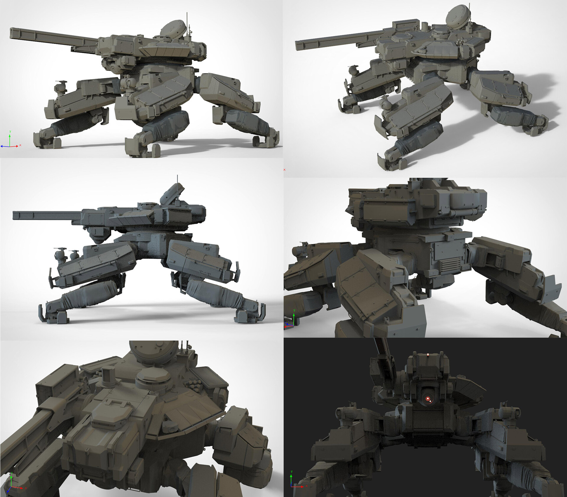 Tian Qi - Heavy Mobile Weapon Platform -- Tarantula