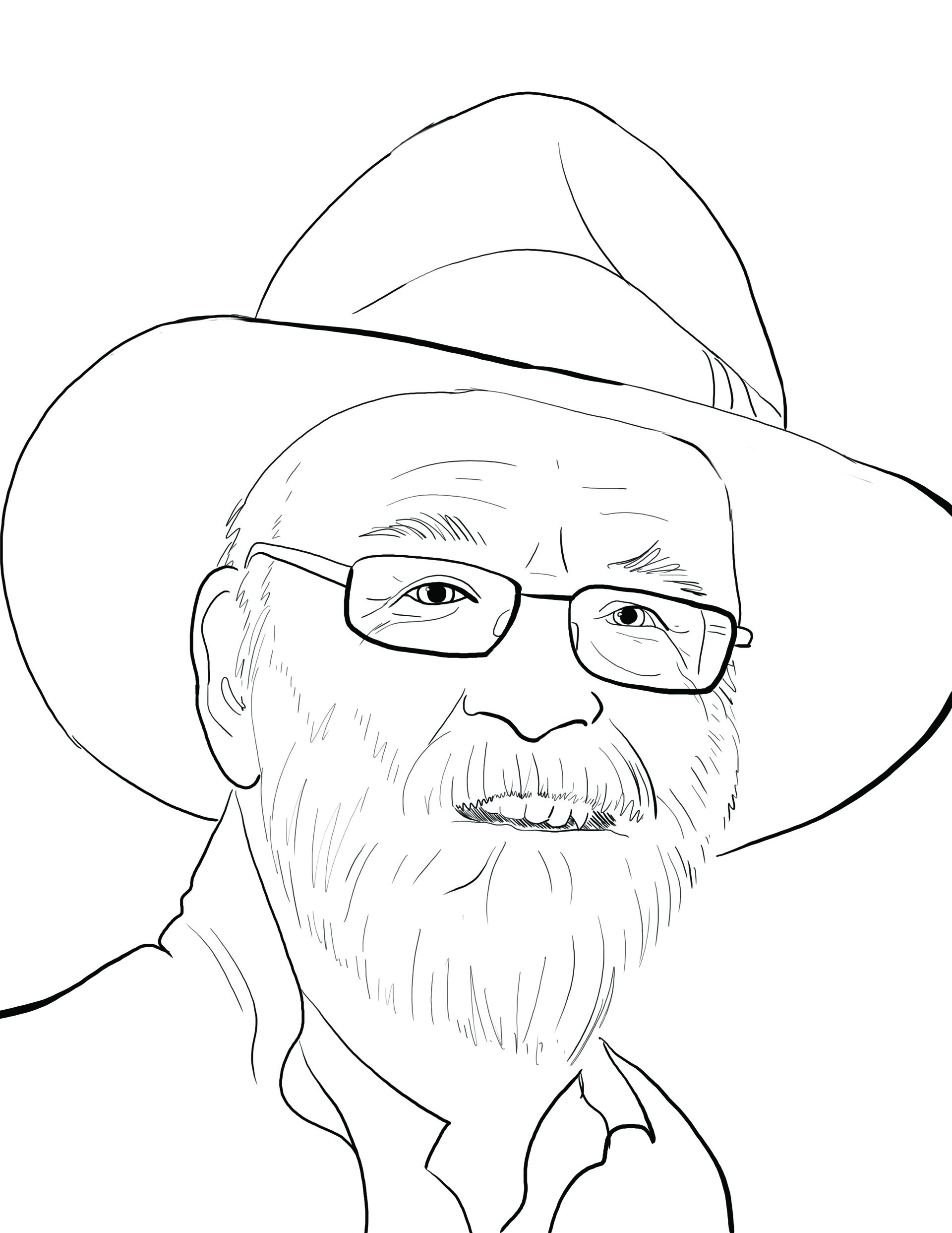 ArtStation - Terry Pratchett