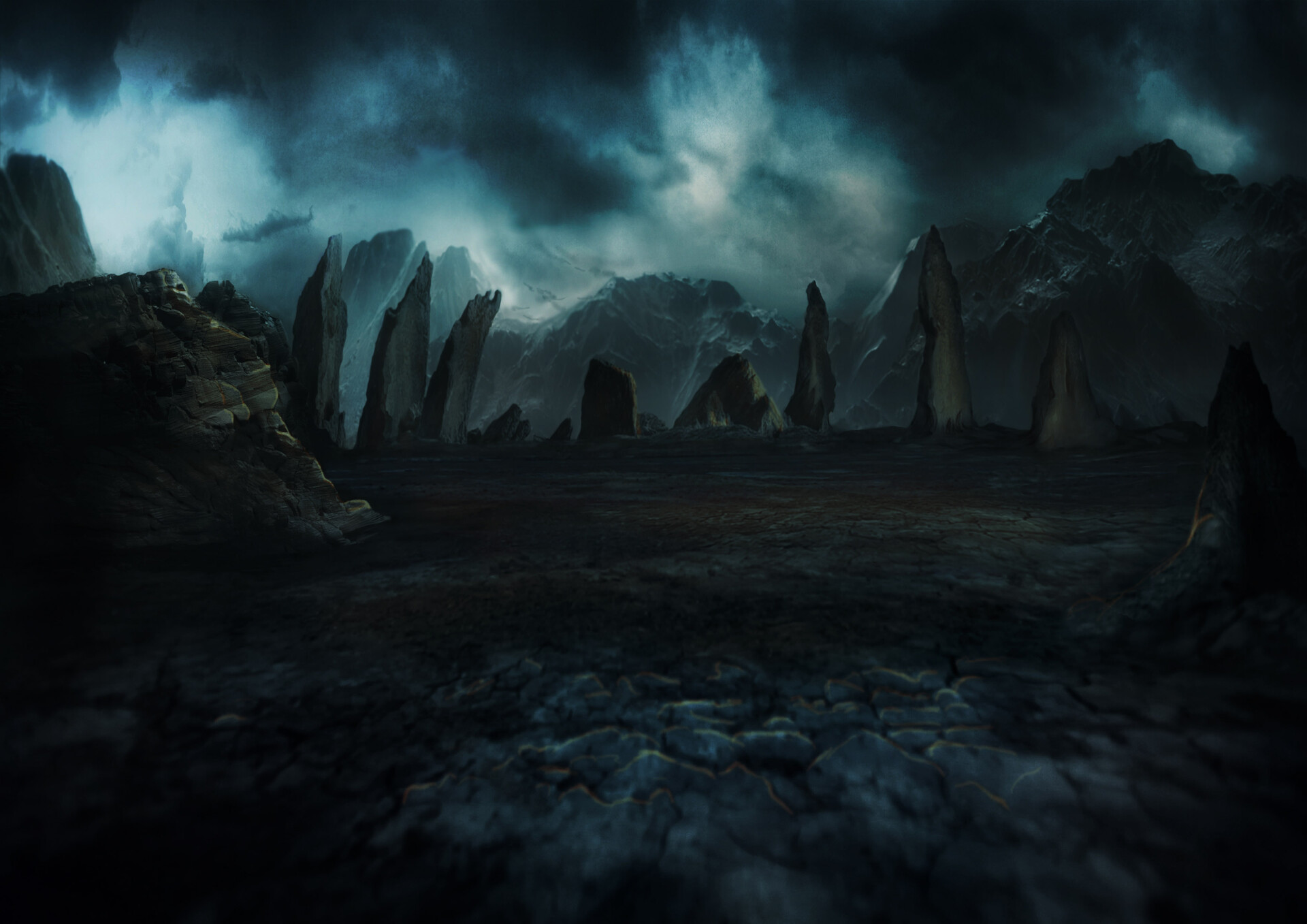 Amit Mandal - Matte_Painting