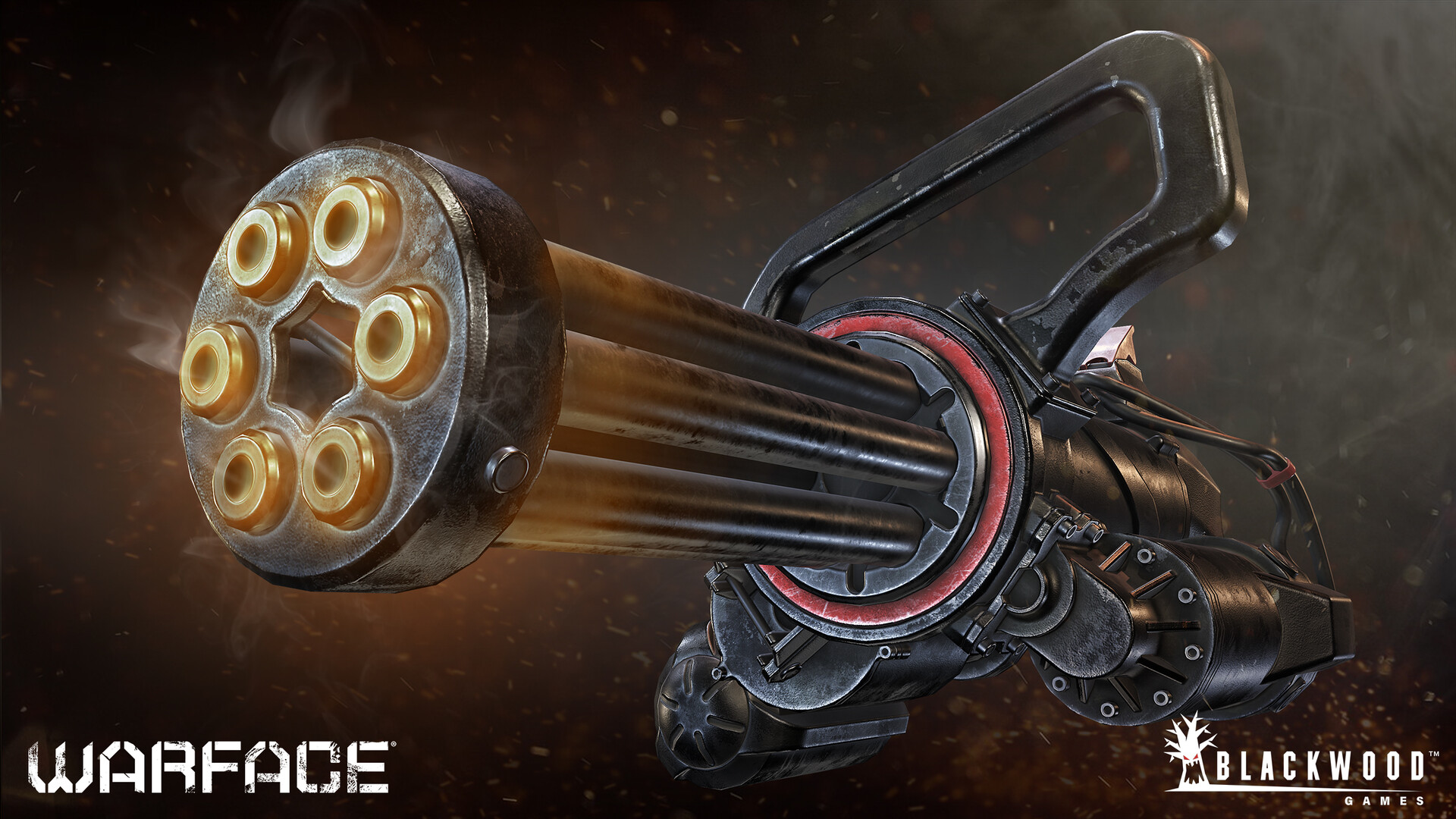 ArtStation - Microgun XM-556