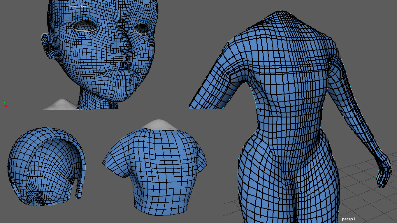 ArtStation - Retopology