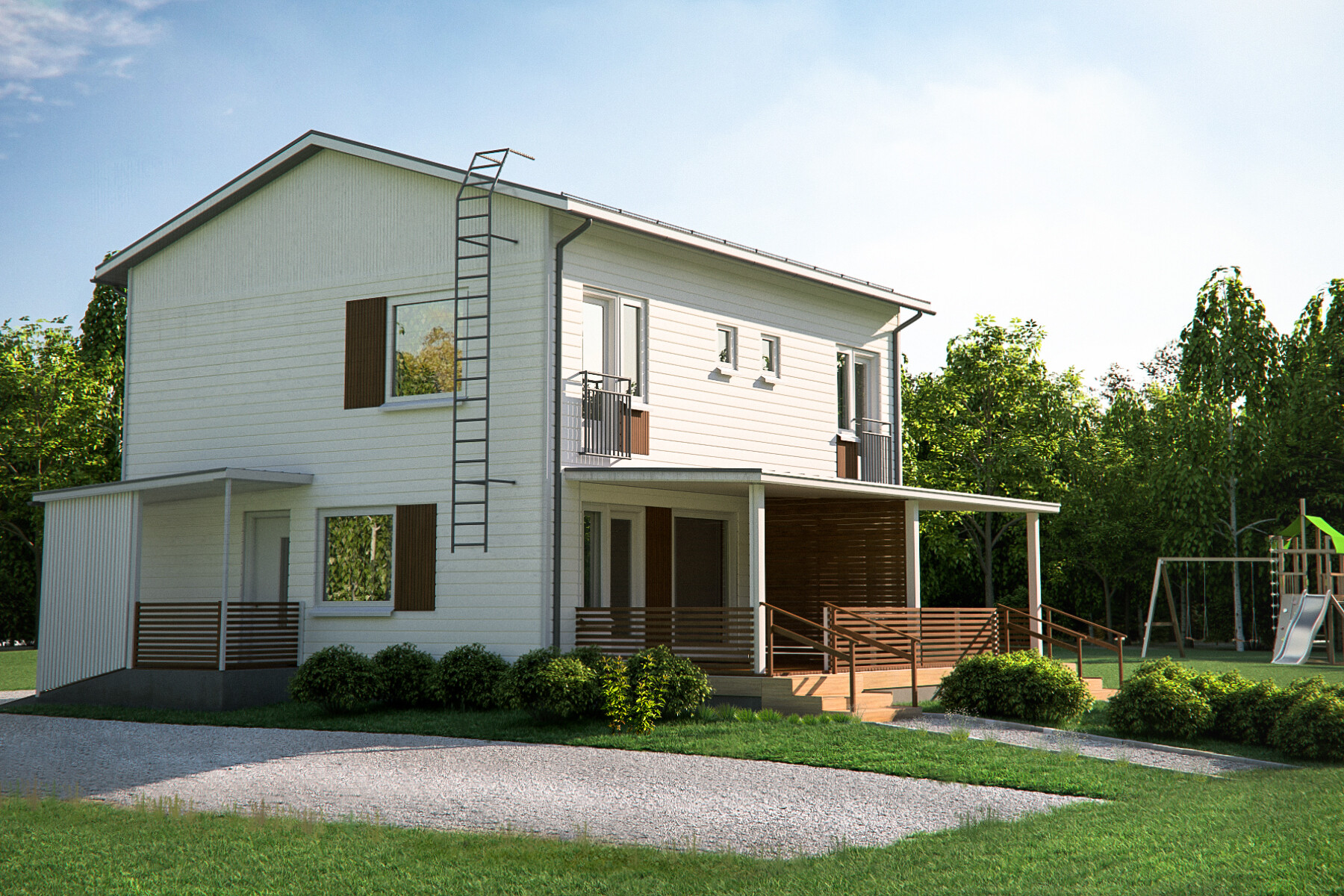 ArtStation - Archvis - private housing 2