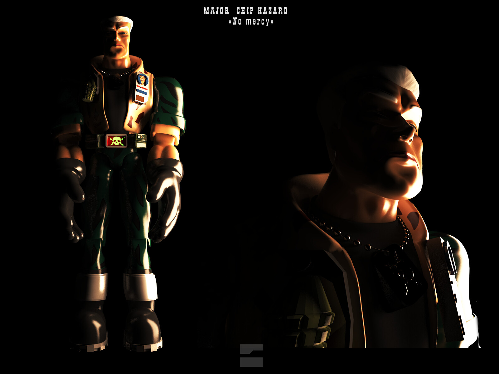 ArtStation - Major Chip "Hazard"