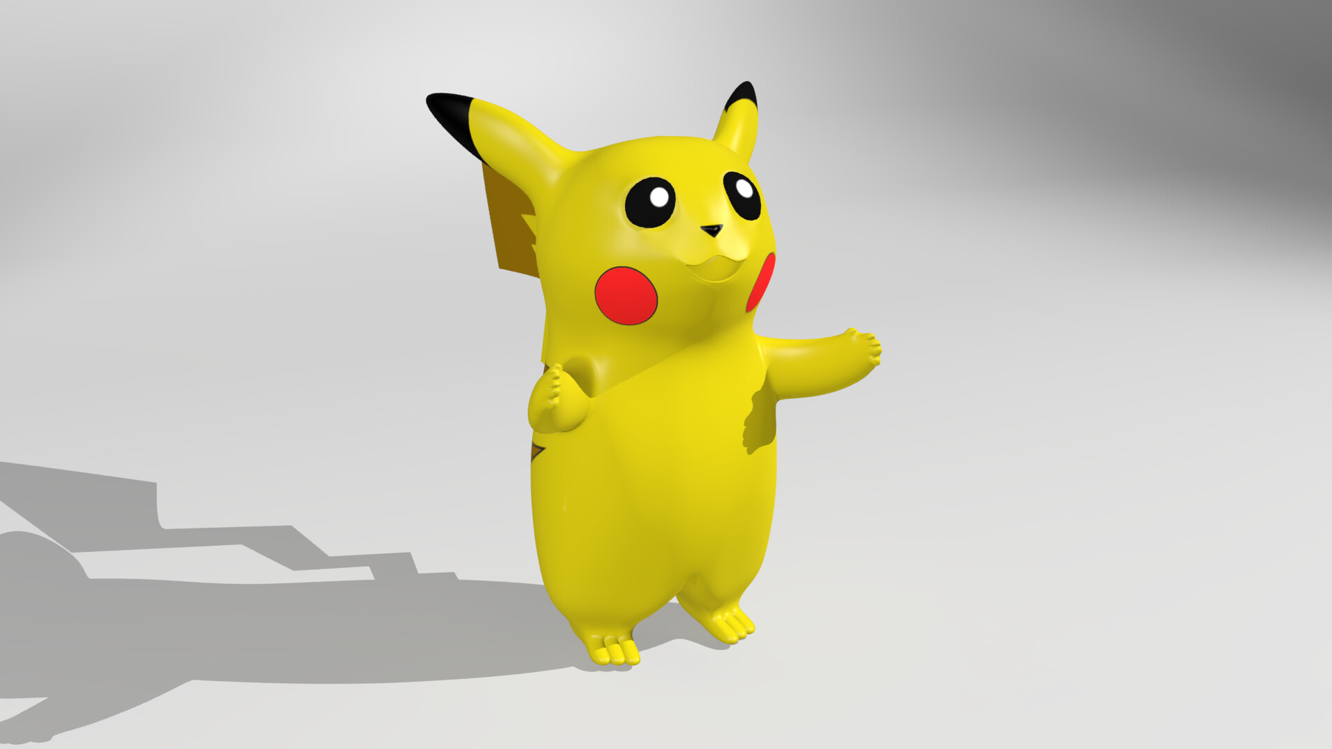 ArtStation - Pikachu Organic Model