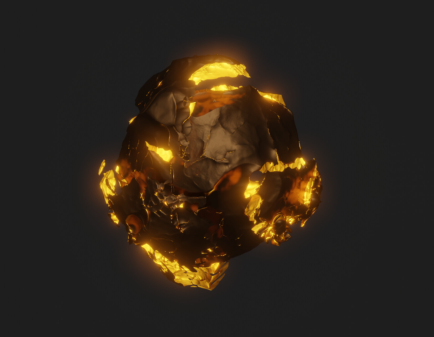 ArtStation - Broken sphere