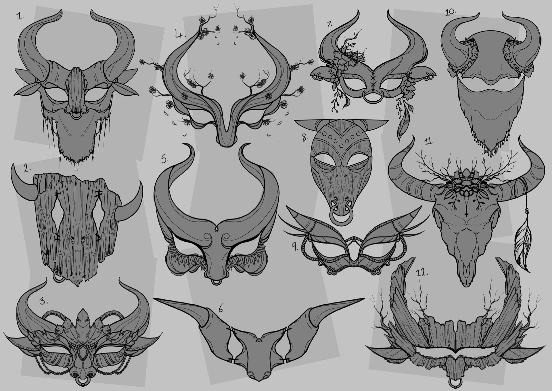 ArtStation - Mask Concepts