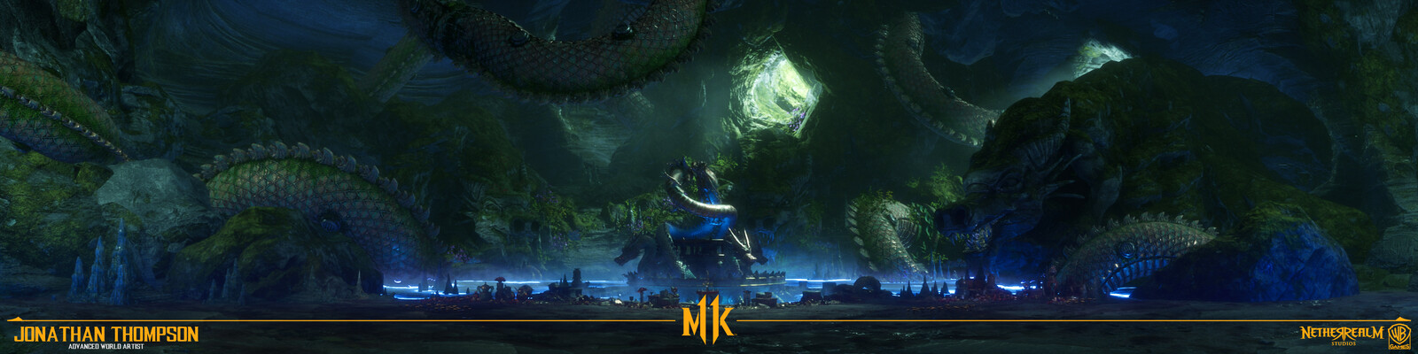 Jonathan Thompson - Mortal Kombat 11 Wu Shi Dragon Grotto