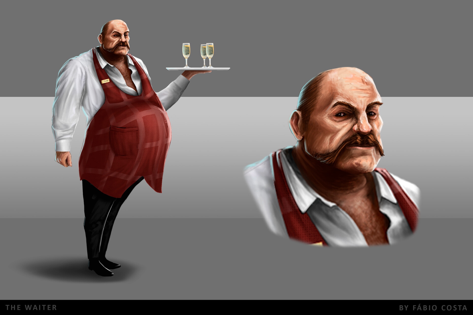 ArtStation - The Waiter